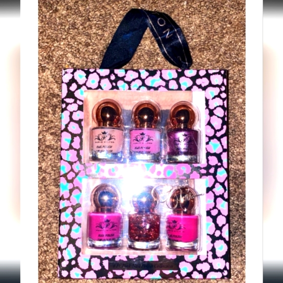 Paris Hilton | Makeup | Paris Hilton 6pc Nail Polish Gift Set Nib ...